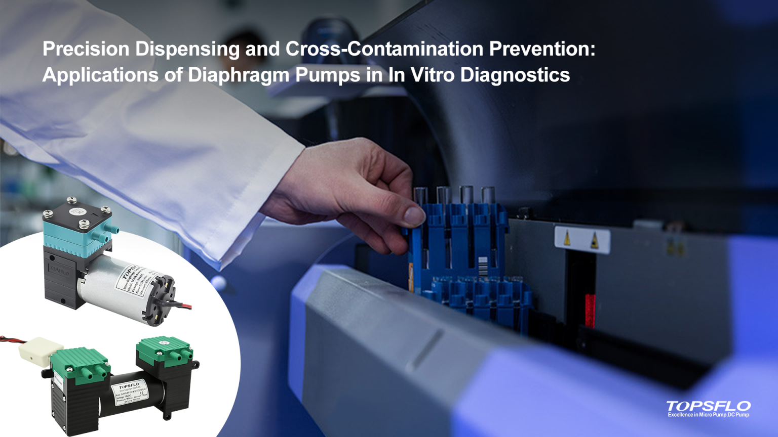 In Vitro Diagnostics Pumps | TOPSFLO High-end IVD Pump Supplier